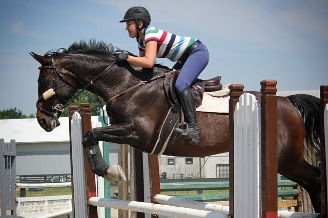 Megan Perry with Viola – Her Riding Habit