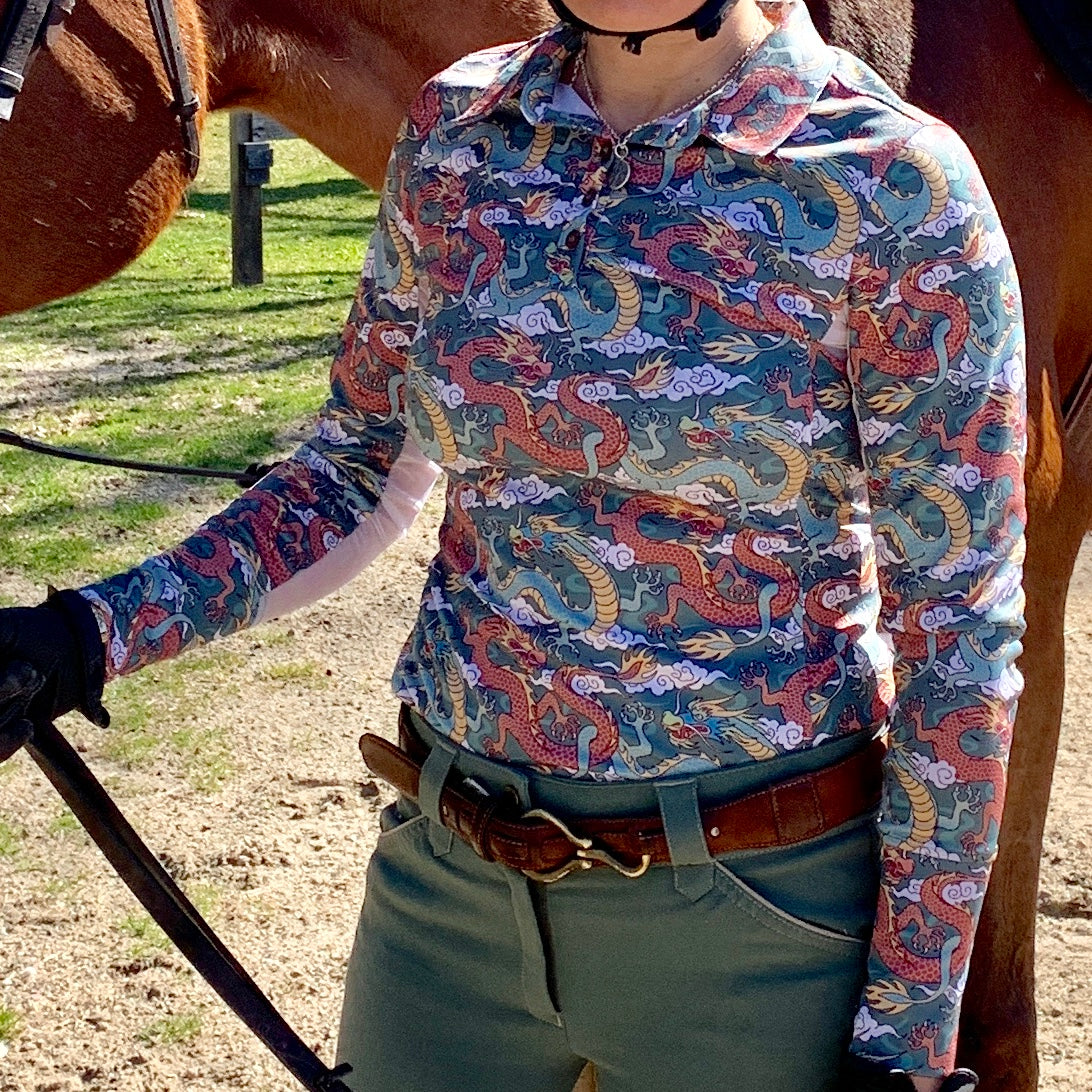 Equestrian Clothing - Sun Shirts for Women - Polo Shirts for Women ...
